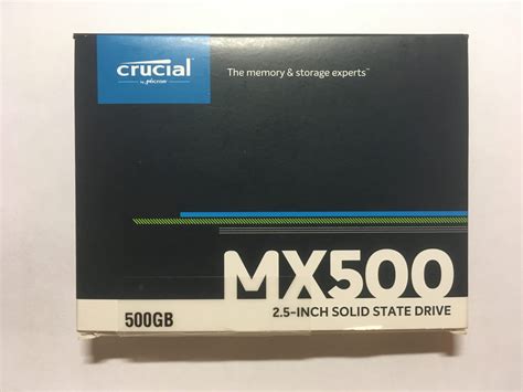 Обзор от покупателя на SSD диск Crucial 2.5" MX500 500 Гб SATA III TLC ...