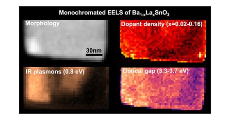 Simultaneous Imaging Of Dopants And Free Charge Carriers By Monochromated Eels Acs Nano