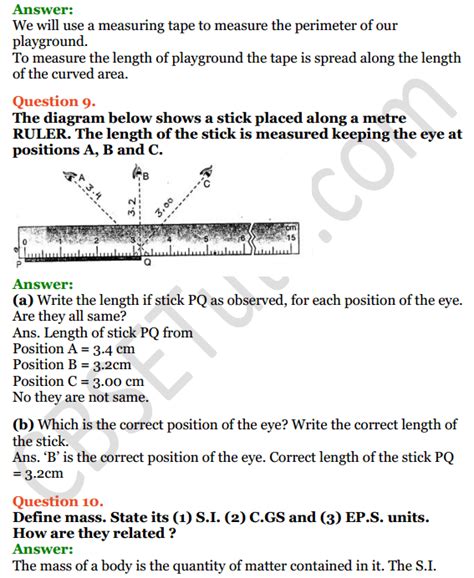 Selina Concise Physics Class 6 Icse Solutions Chapter 2 Physical