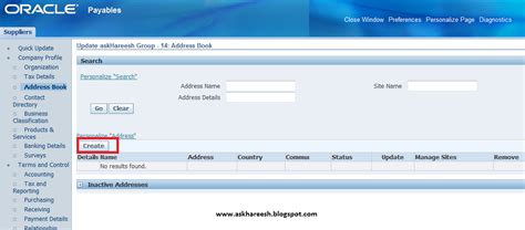 Supplier Creation In Oracle Apps R12 Askhareesh Blog Oracle Apps