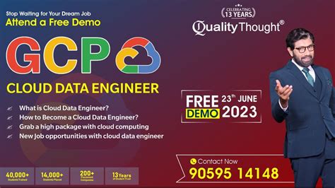 Gcp Cloud Data Engineer Tickets By Quality Thought Friday June 23 2023 Hyderabad Event