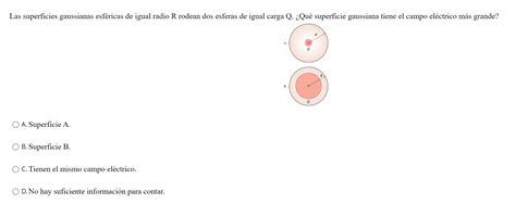 Solved Spherical Gaussian Surfaces Of Equal Radius R