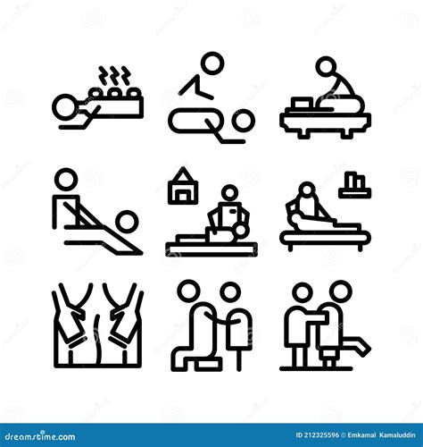 Massage Symbol Oder Logo Isoliert Zeichen Symbol Vektor Illustration