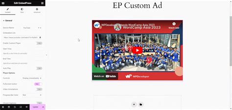 Introducing Embedpress Custom Ads Settings Easily Run Ads Within