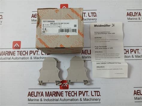 Lot Of 27x Weidmuller Wsi 6 Ld Fuse Terminal Screw Connection 10 36v D Aeliya Marine Tech