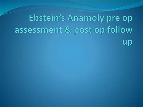 Ebsteins Anomaly Echocardiogram Pptx 3 D Graphics Computer Software And Applications