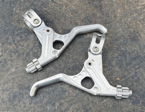 Sold Mint Altek Bl 25 V Brake Levers Cnc Retrobike