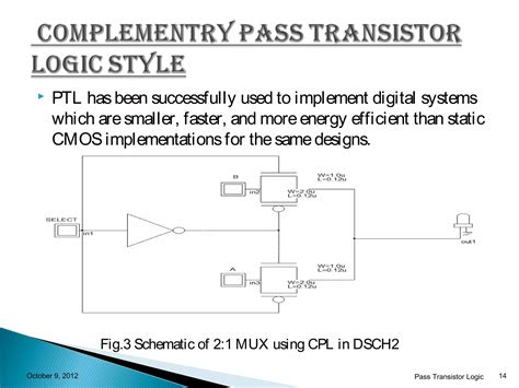 Pass Transistor Logic Ppt