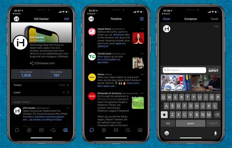Tweetbot 5 Brings True Dark Mode, GIF Support, Redesigned Profiles And More - iOS Hacker