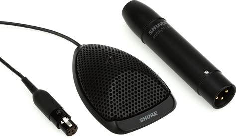 Shure Mx391 O Microflex Omnidirectional Boundary Microphone Microphone Boundaries Recording