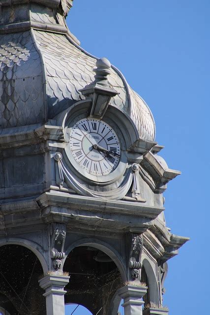 Clock Architecture Mexico Free Photo On Pixabay