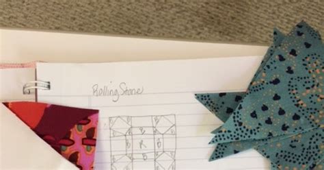 Quilting Fun Rolling Stone A Very Short Tutorial