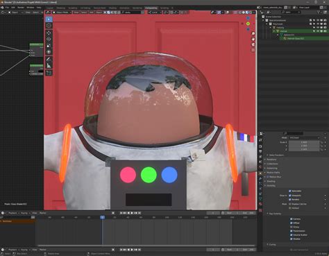 animation image plane is not visible through glass blender stack