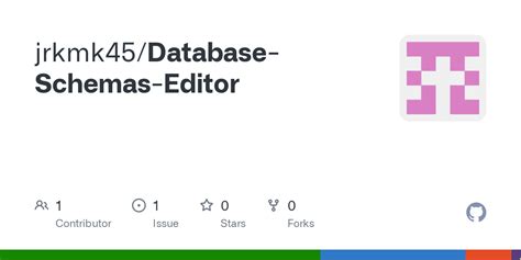 Github Jrkmk45database Schemas Editor