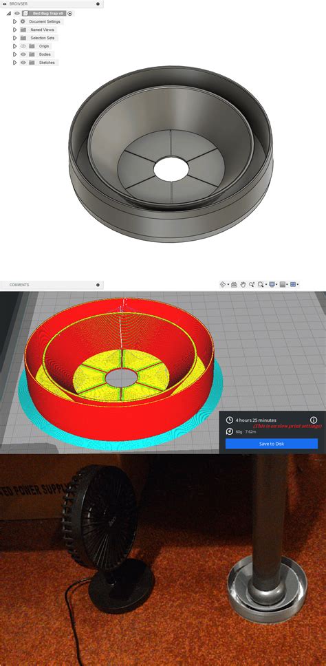 3d Printed Bed Bug Interceptors Files In Comments Rlondon