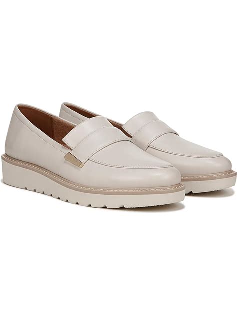 Womens White Leather Loafers Free Shipping