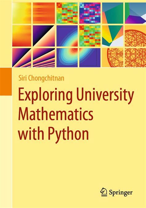 Amazon Exploring University Mathematics With Python Chongchitnan