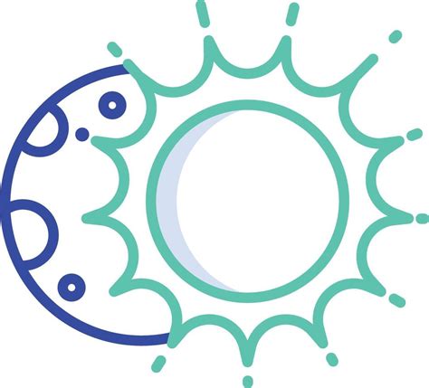 Lunar Eclipse Outline Color Illustration 48099366 Vector Art At Vecteezy