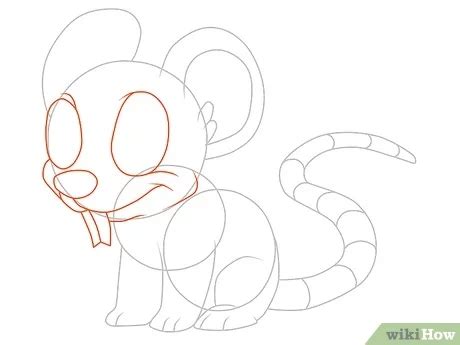How To Draw A Cartoon Mouse Step By Step