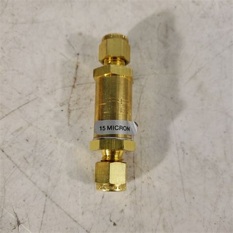 Nupro 15 Micron Filter 1 4 Swagelok Lab Liquidators Store