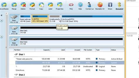 Extender O Reducir Volumen Del Disco Duro Minitool Partition Wizard Youtube