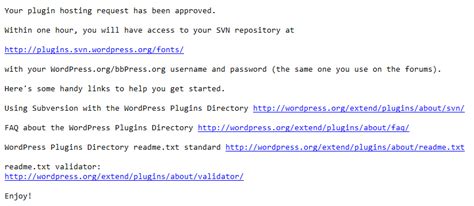 Using A Subversion Svn Client With The Wordpress Plugin Repository