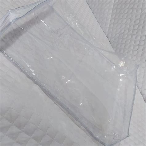 kit 10 embalagens 50x40x10em pvc com ziper organizador shopee brasil