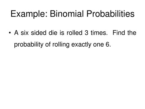 PPT Binomial Distributions PowerPoint Presentation Free Download ID 1642579