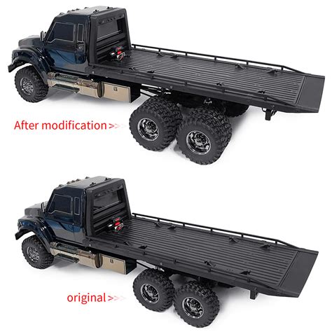 Alum Cnc Dually Conversion For Traxxas Trx 6 Flatbed Hauler Trx6 G63 Ebay