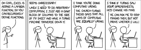 Xkcd Excel Lambda