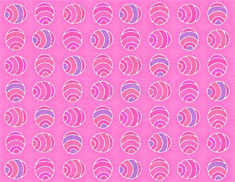 Pastel Easter Eggs Geometric Design Abstract Circle Mosaic Pattern Radial Motif Background