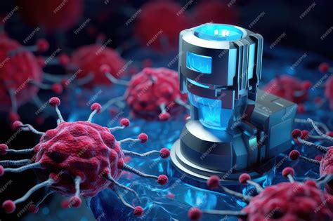 Premium Ai Image A Nanosensor Detecting And Diagnosing A Disease In