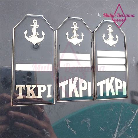 Jual Evolet Tkpi Tanda Pundak Pelayaran Tkpi Atribut Seragam Mulyo Bersama Shopee Indonesia