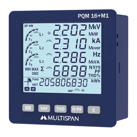 Volt 13 3 Phase Voltmeter Power And Energy Meters