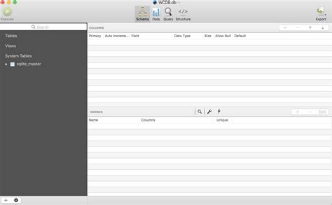 创建的数据库文件没办法通过sqlpro for sqlite这种软件打开查看里面具体的表的数据？？ · issue 357
