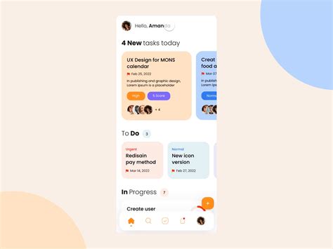 Task Manager UI By Visiolab On Dribbble