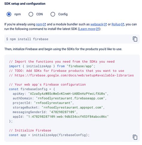 integrating firebase and pushnotification with a react native expo project