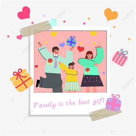 행복한 가족의 날 Baoli는 호출됩니다 가정일 오리온 사진 프레임 Png 일러스트 및 Psd 이미지 무료 다운로드 Pngtree