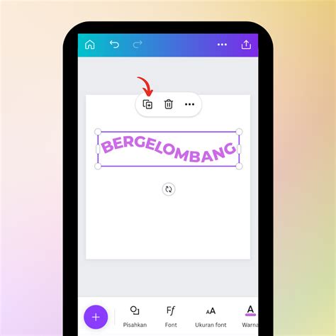 Cara Membuat Tulisan Melengkung Dan Bergelombang Di Canva Video