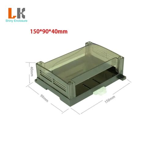 China LK PLC PLC Industrial Control Plastic Project Box ABS Case Enclosure Semi Transparent