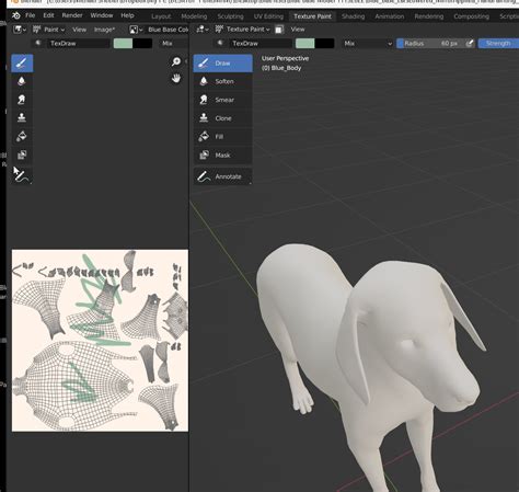 SOLVED I Cannot Paint On My Model In Texture Paint But Can On The UV Image Need Help