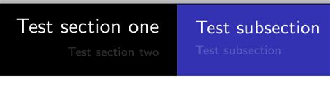 Highlighting Of Beamer Navigation Bar TeX LaTeX Stack Exchange