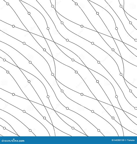 Seamless Pattern Of Thin Lines Stock Vector Illustration Of Oblique