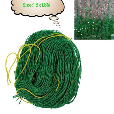 Garden Green Nylon Vegetable Plant Trellis Netting Vicedeal