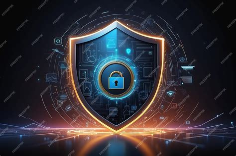 Premium Photo Digital Safety Concept Cyber Security Data Protection Network Security Data