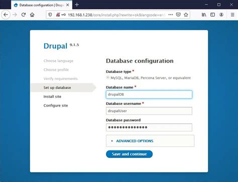install drupal in raspberry pi