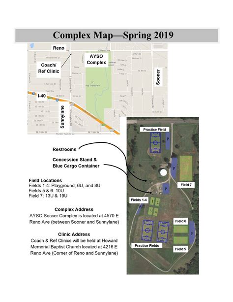 Ayso Region 969 Here Is The Complexfield Map For The Facebook