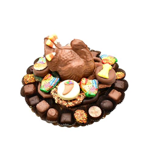 Large Turkey And Assorted Chocolate Tray Meyers House Of Sweets