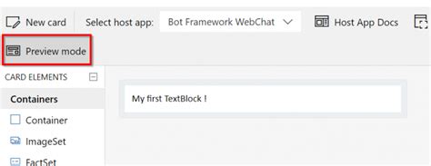 Using Microsoft Adaptive Cards