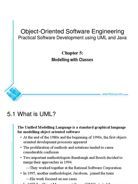 Lloseng Ch 05 E2 Pdf Unified Modeling Language Object Oriented Programming